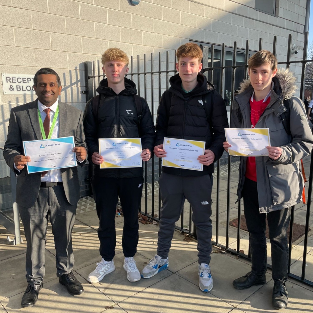 Samuel Whitbread Academy - Success for SWA in the UKMT Intermediate ...