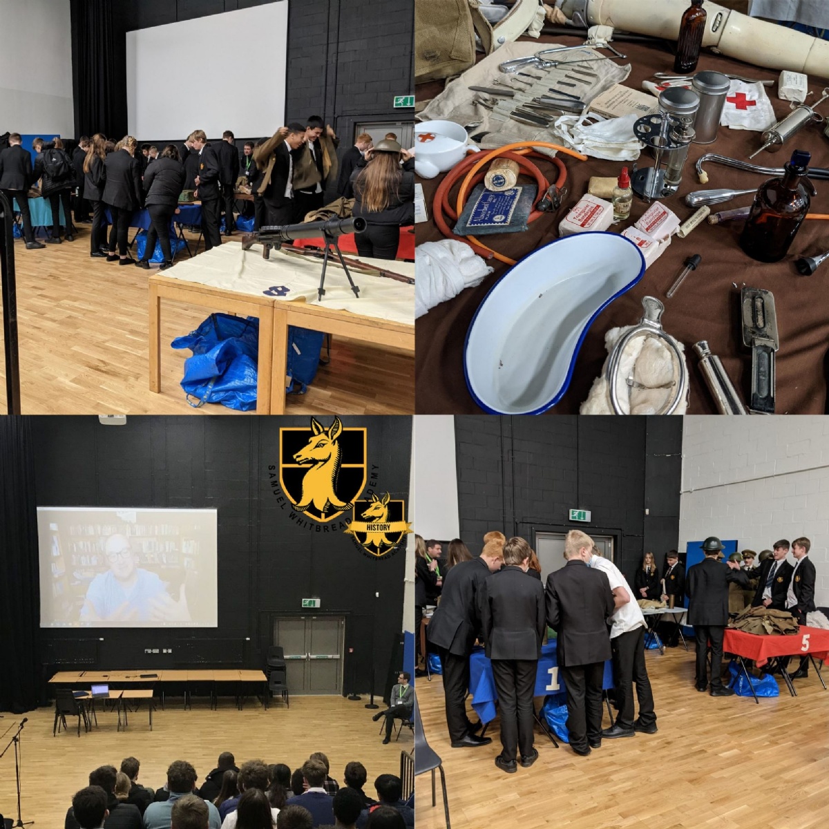 Samuel Whitbread Academy - HISTORY EVENTS